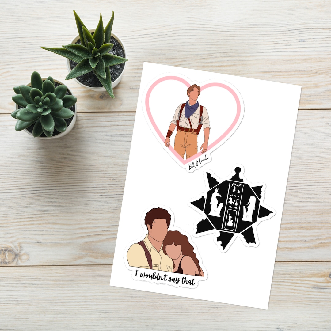 The Mummy Sticker Set - Etsy