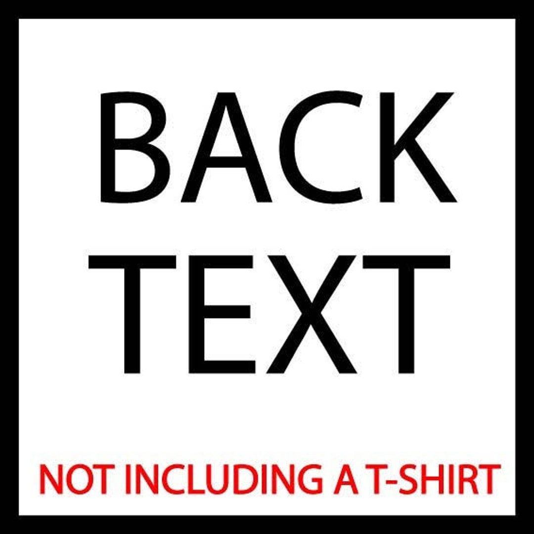 Add Text, Custom Shirt - Etsy