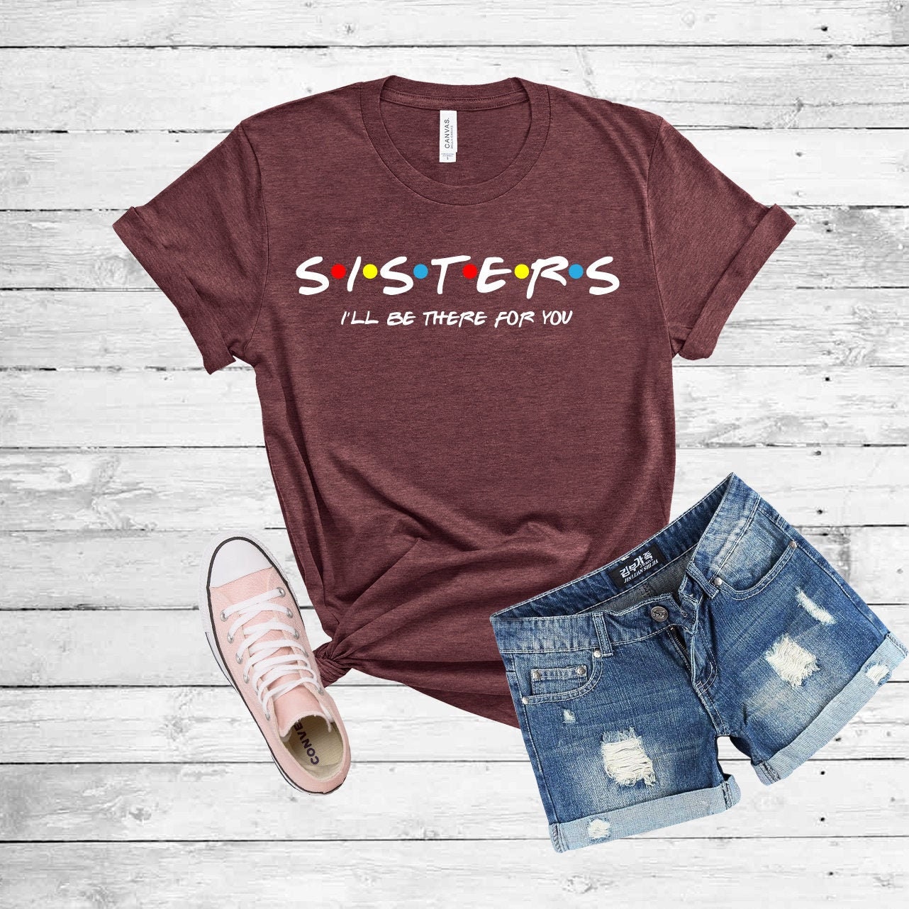 Sisters Shirt, Sisters Tees Shirt, Family Shirt, Friends Shirts, Bff ...
