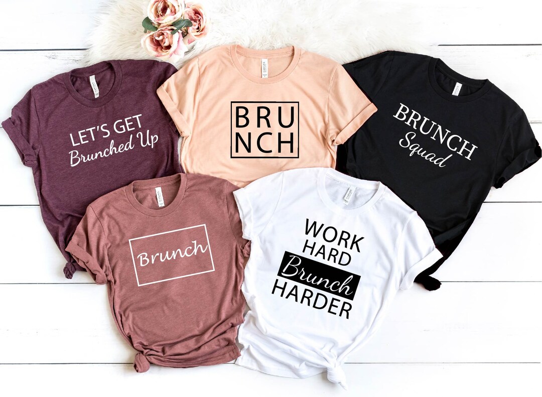 Brunch Shirt, Weekend Shirt, Sunday Funday, Brunch Squad, Brunch ...