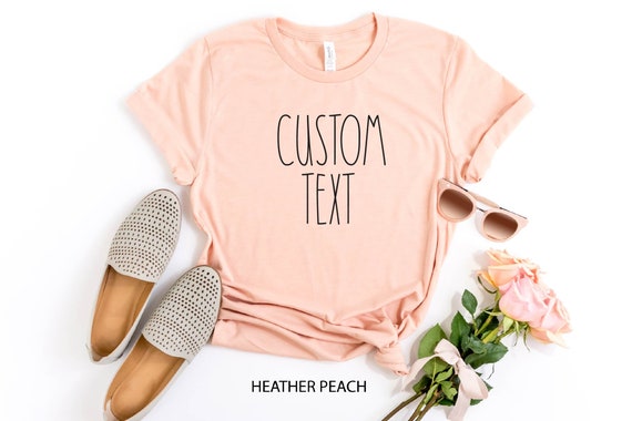 Custom Rae Dunn Shirt Personalized T-shirt Custom Unisex - Etsy