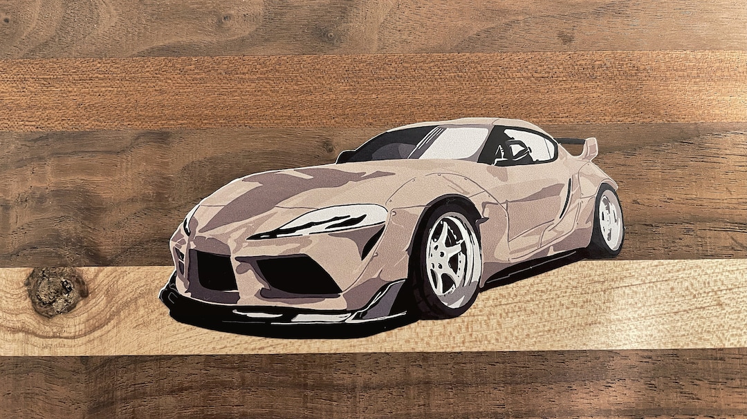 Supra MK5 Vinyl Sticker, Matte Vinyl Sticker for Water Bottle - Etsy