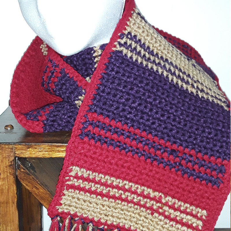 Tom Baker Scarf - Etsy