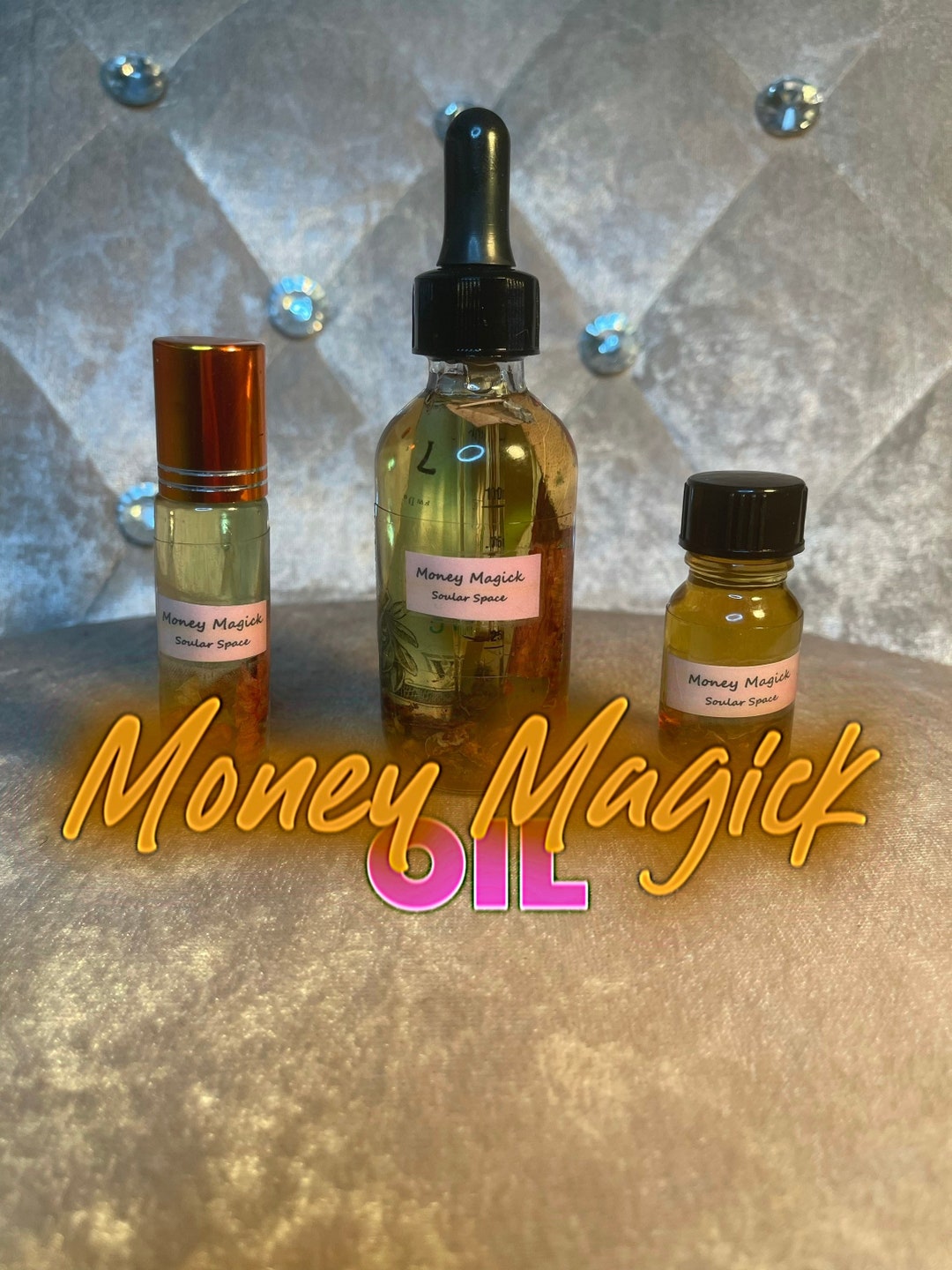 Money Magick Oil | Intention Oil, Ritual Oil, Manifestion Oil, Wicca ...