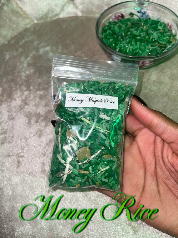 Hoodoo Money Rice 3 Ounce Bag Money Rice Money Drawing - Etsy