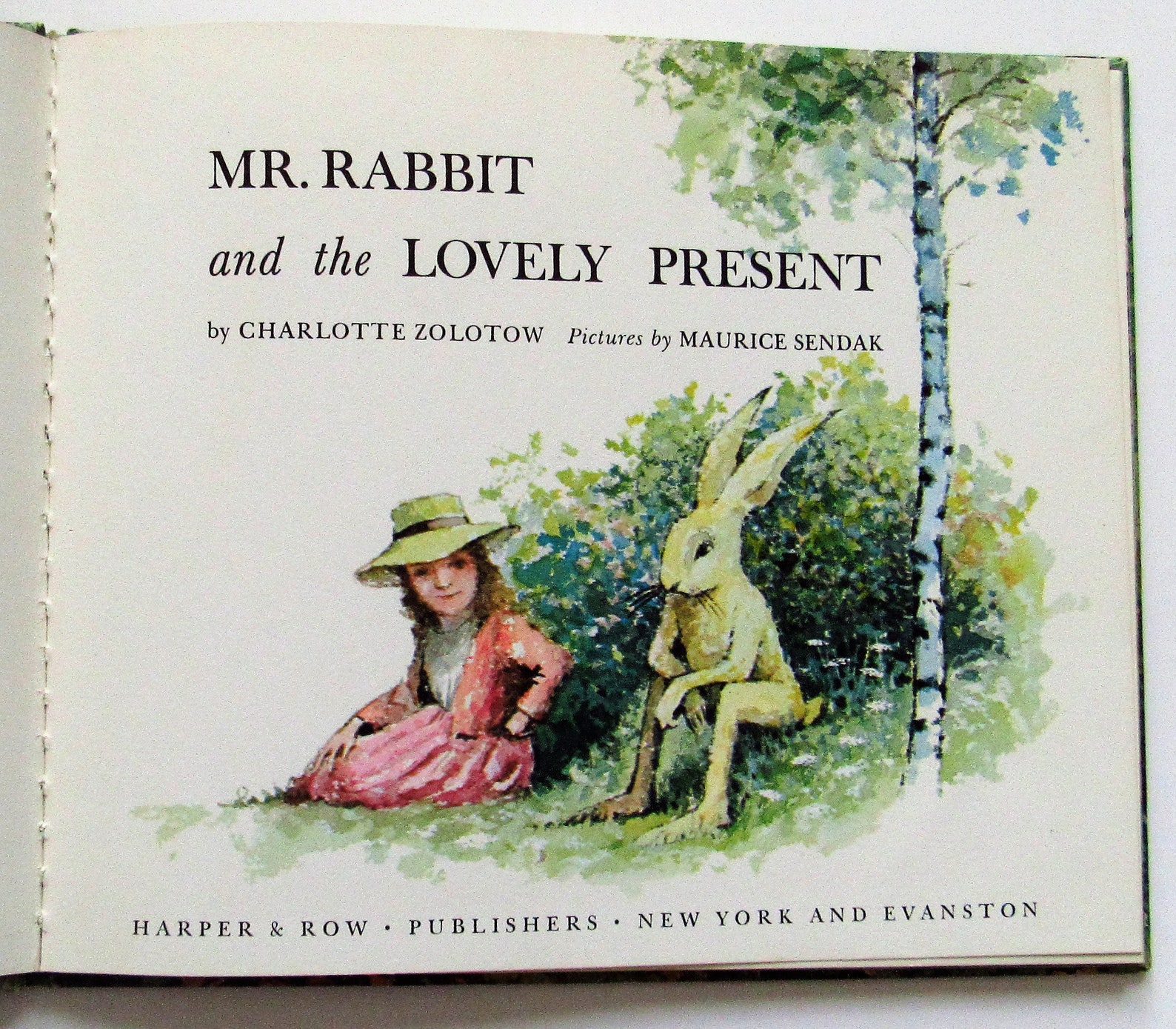 Mr. Rabbit and the Lovely Present illustrated by Maurice | Etsy