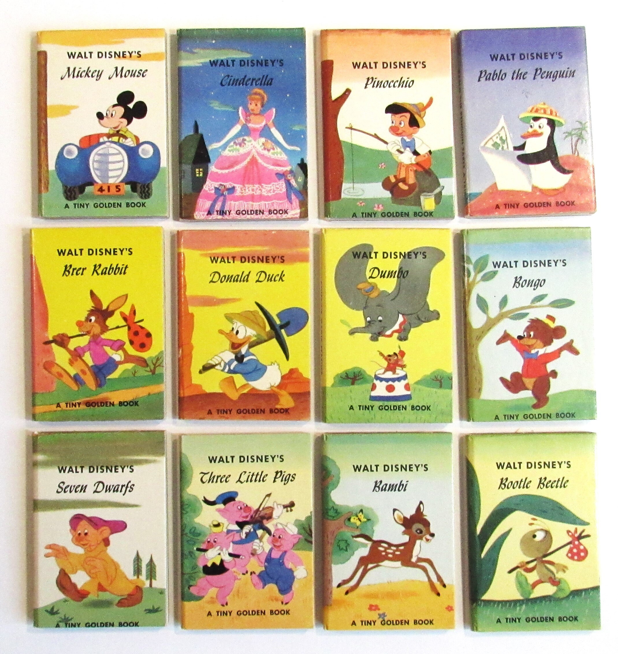 Disney TINY MOVIE STORIES Boxed Set - Etsy