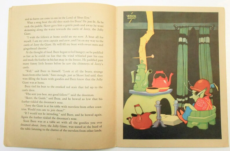 1934 Vernon Grant TINKER TIM the Toy Maker - Etsy