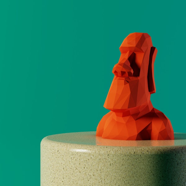 Moai Papercraft - Etsy