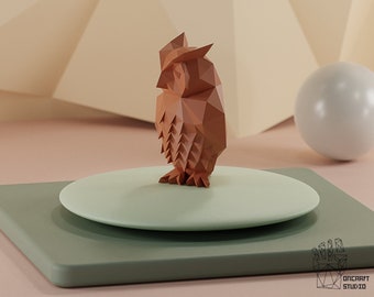 DIY , the Sphinx , Papercraft , Lowpoly , Geometric , Home Decor , 3D ...