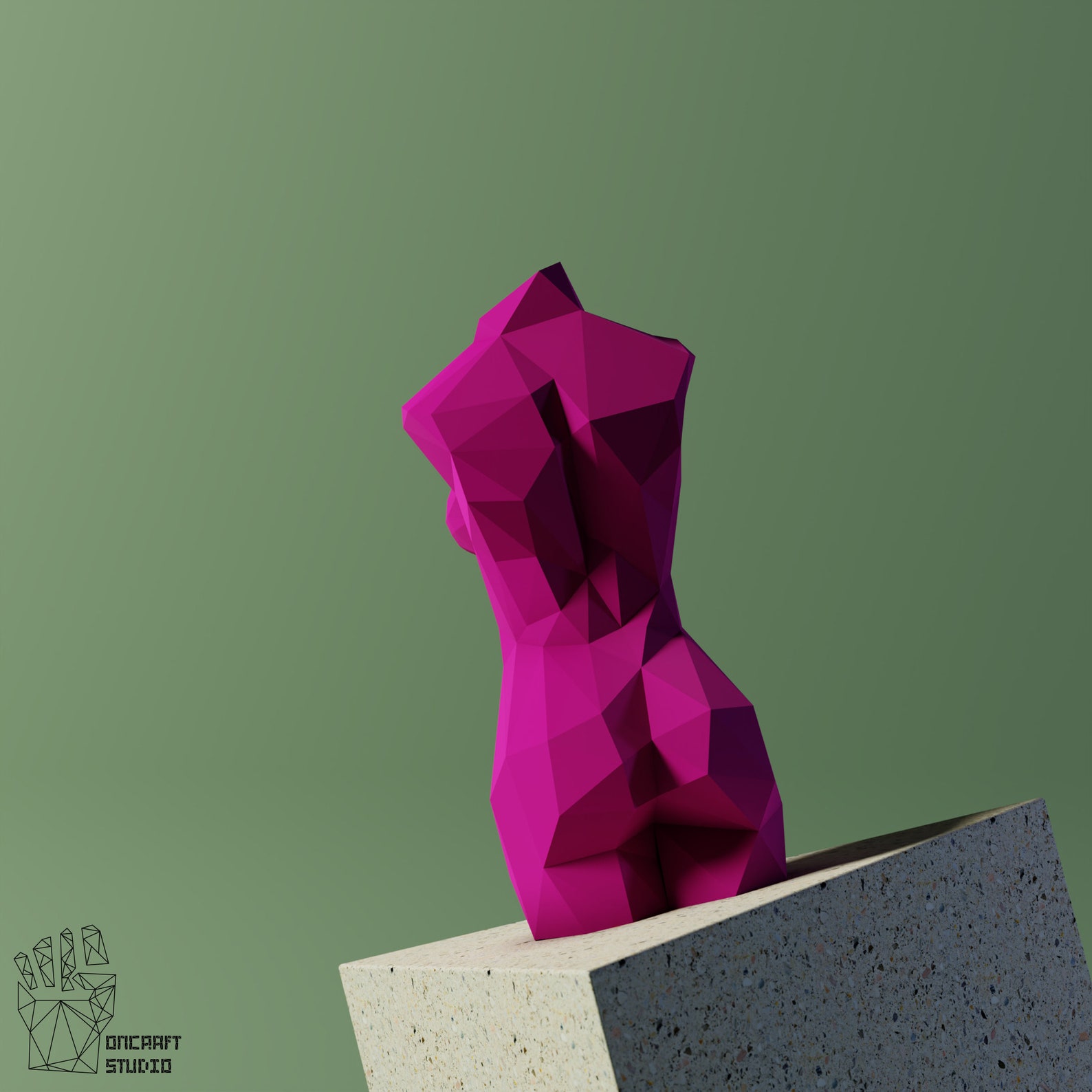 DIY Woman Sexy Body Papercraft Lady Nude Naked Lowpoly - Etsy Australia