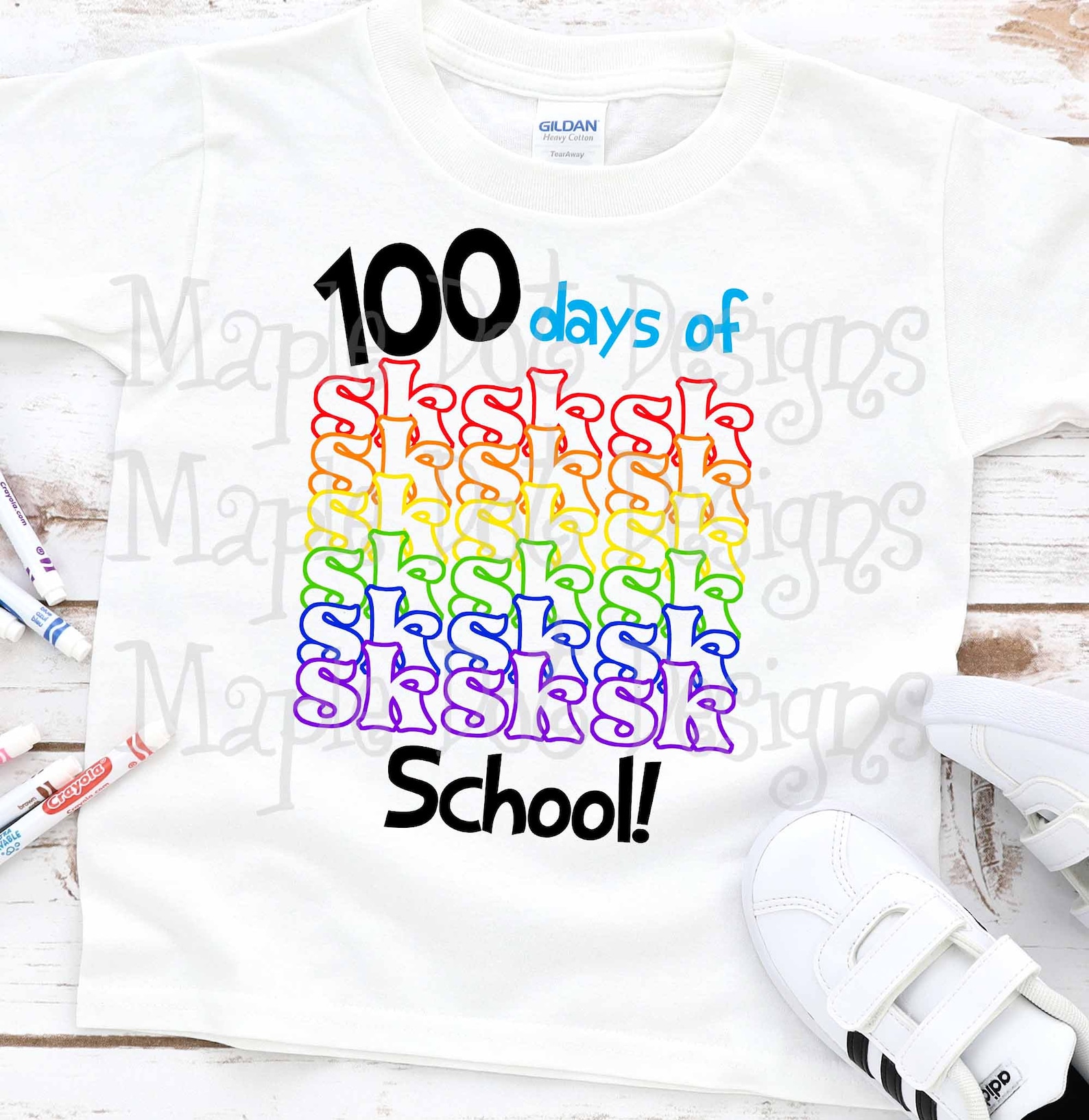 100 days of school svg vsco girl svg sksksk school svg vsco | Etsy