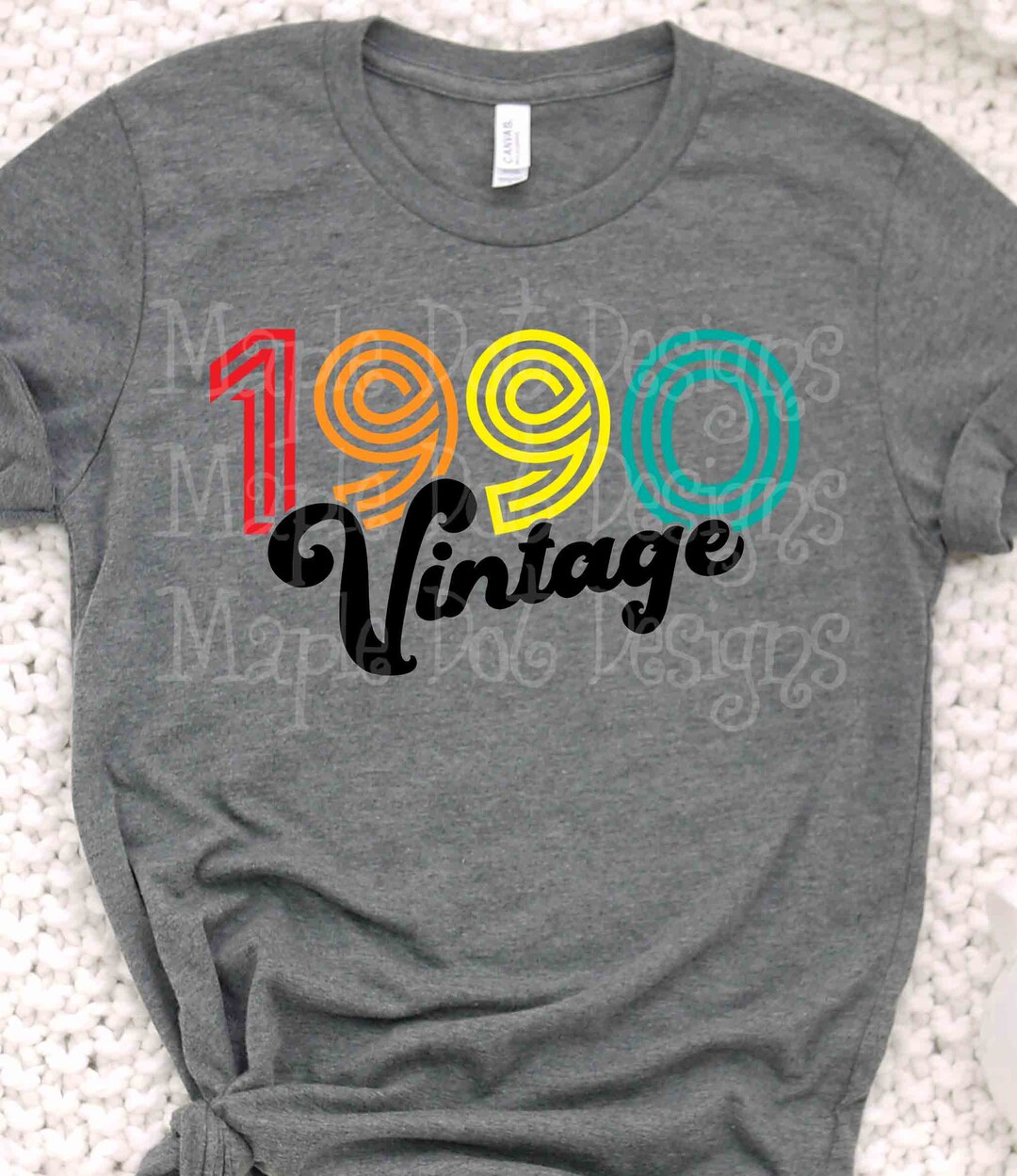 Vintage 1990 Svg, Vintage Birthday Svg, Vintage Svg, 30th Birthday Svg ...
