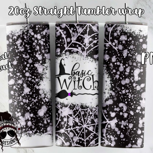 20oz Skinny Tumbler Wrap / Halloween Tumbler Wrap / Halloween - Etsy