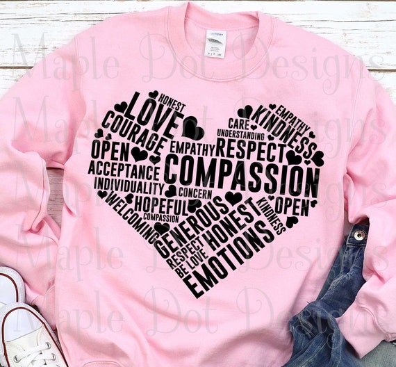 Anti-bullying SVG Be Kind SVG Pink Shirt Day SVG | Etsy Canada