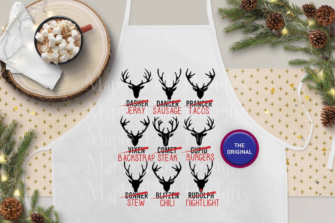 Reindeer Meat Svg / Christmas Svg / Reindeer Butcher Svg / Funny ...