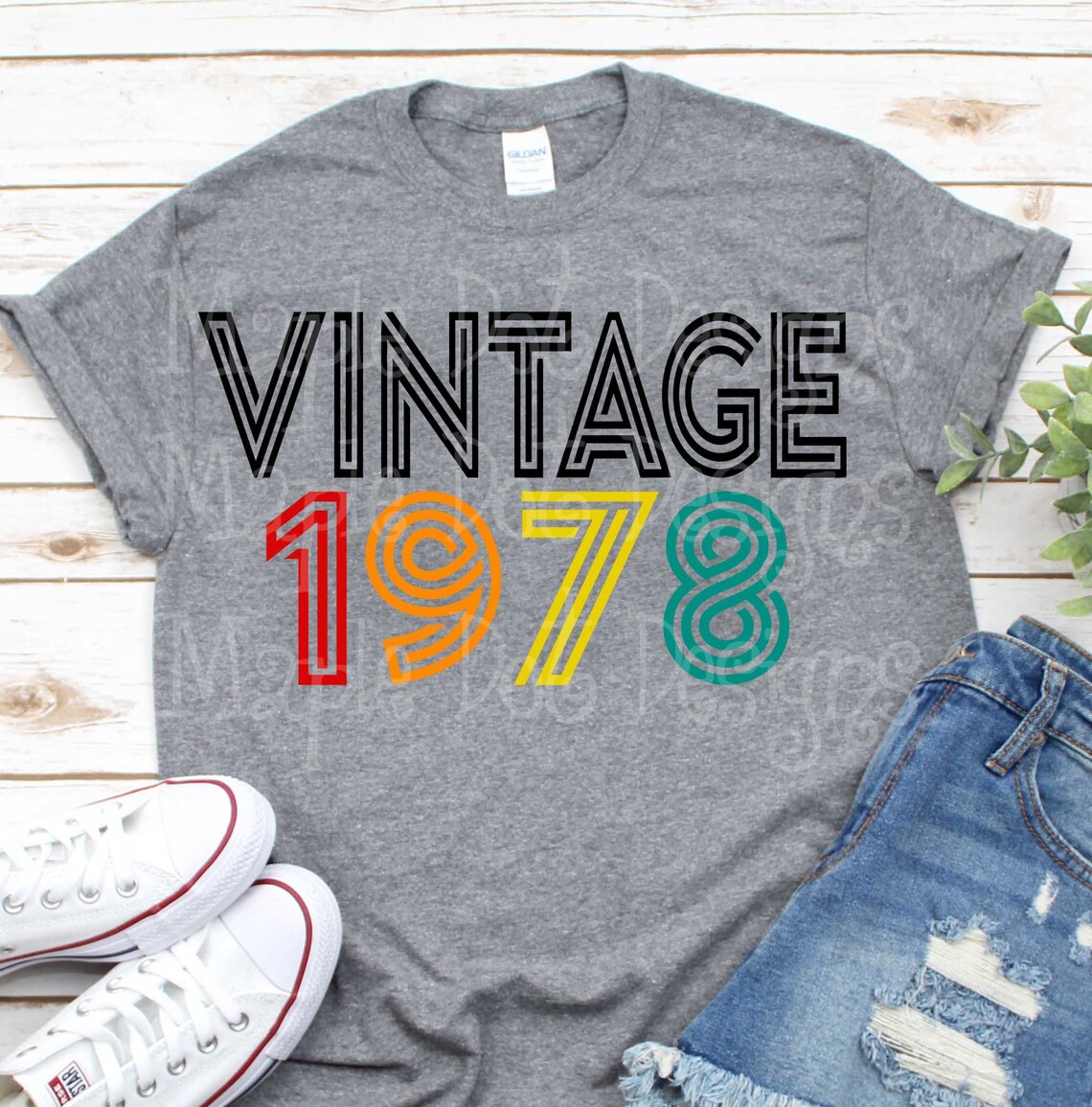 Vintage 1978 Svg, Vintage Birthday Svg, Vintage Svg, 40th Birthday Svg ...