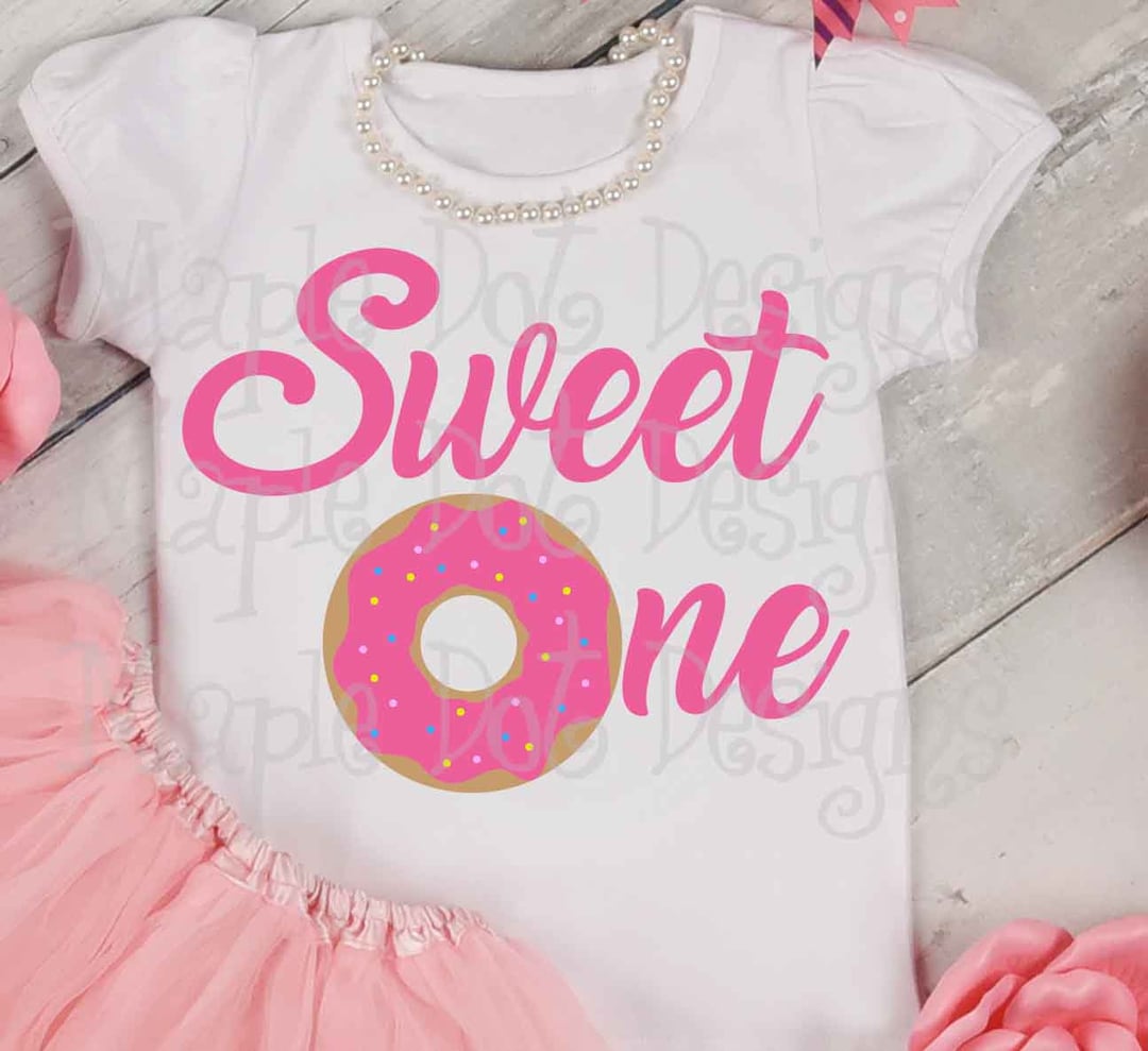 Sweet One Svg, Birthday Donut Svg, Birthday Svg, First Birthday Svg ...