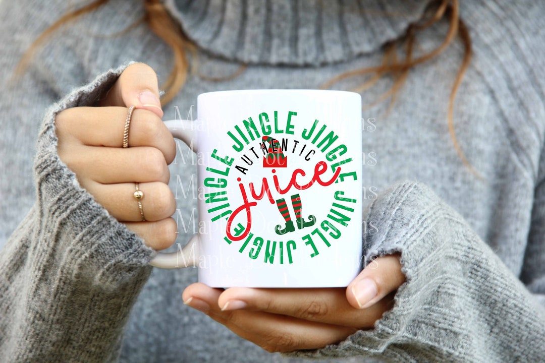Authentic Jingle Juice SVG / Christmas SVG / Christmas Sublimation ...