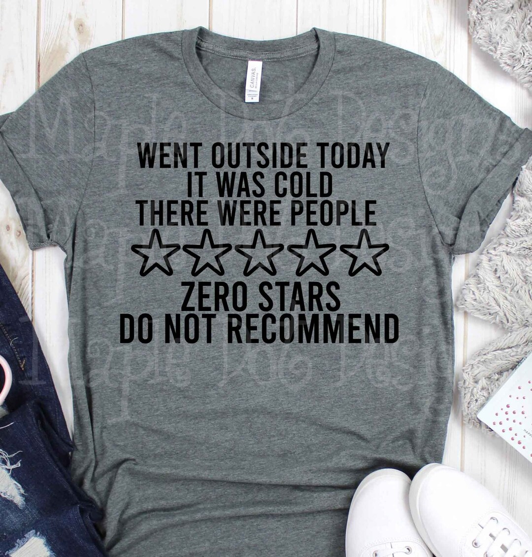 Zero Stars Svg, Rating Svg, Introvert Svg, Went Outside Svg, Don't ...