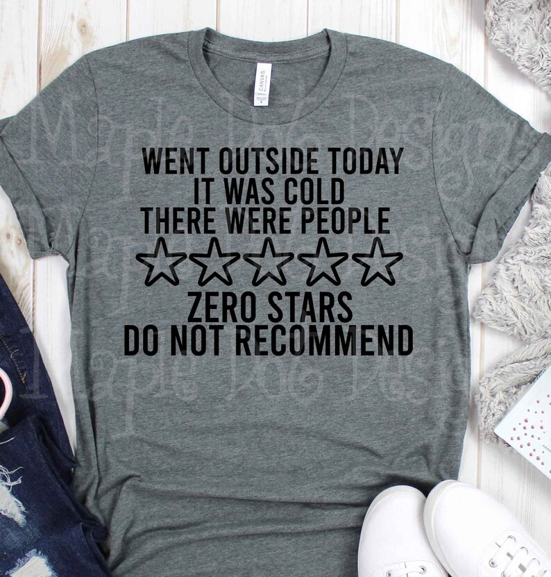 Zero Stars Svg, Rating Svg, Introvert Svg, Went Outside Svg, Don't ...