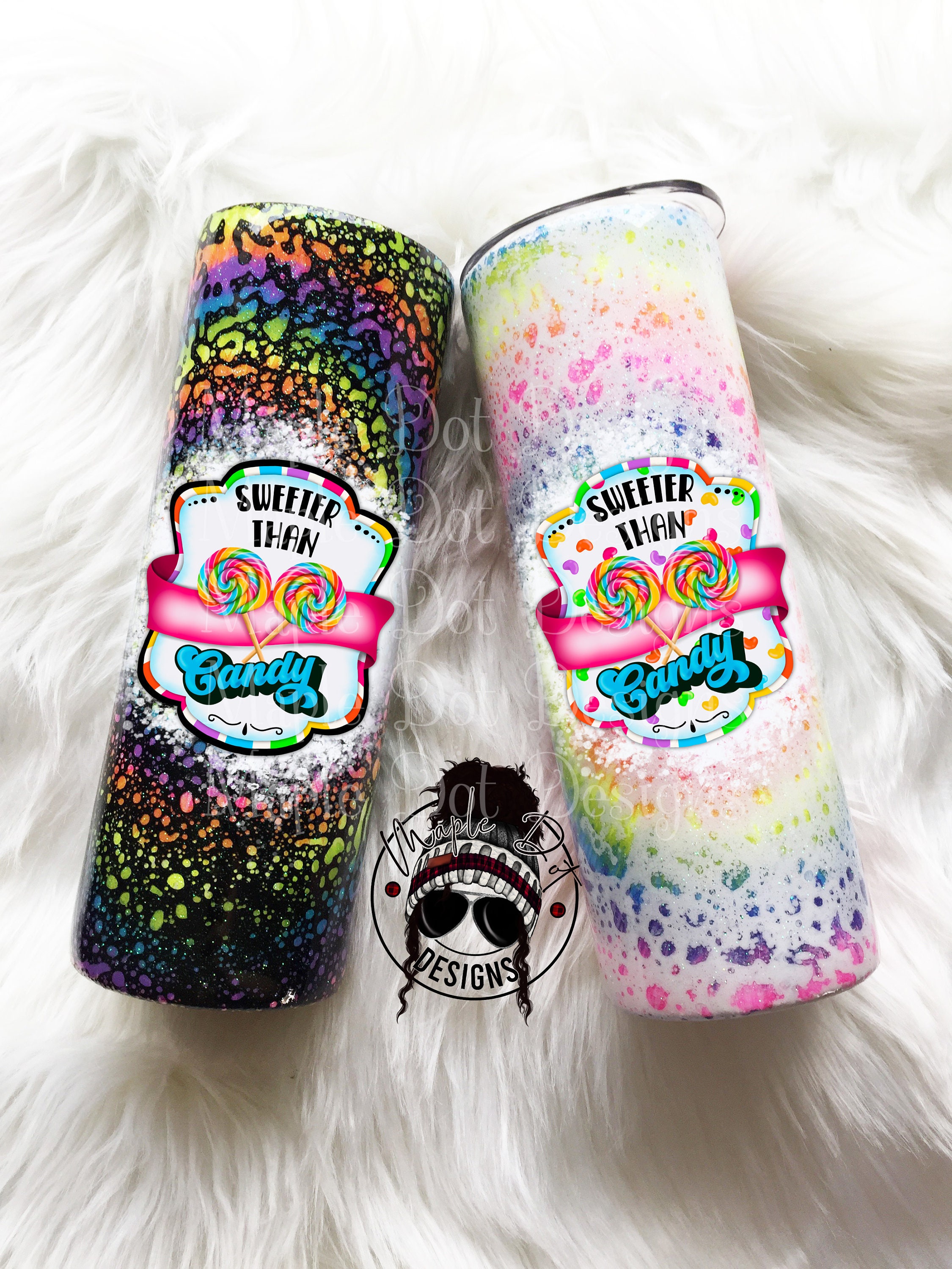 Sweeter Than Candy Label PNG Candy Sublimation Tumbler - Etsy