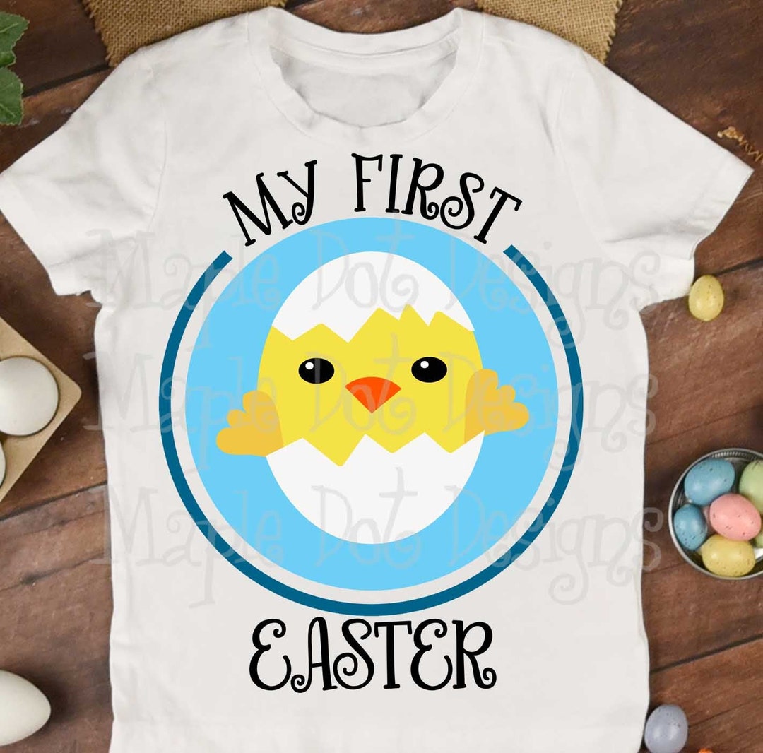 My First Easter Svg, Easter Bunny Svg, Easter Chick Svg, Cute Chick Svg ...