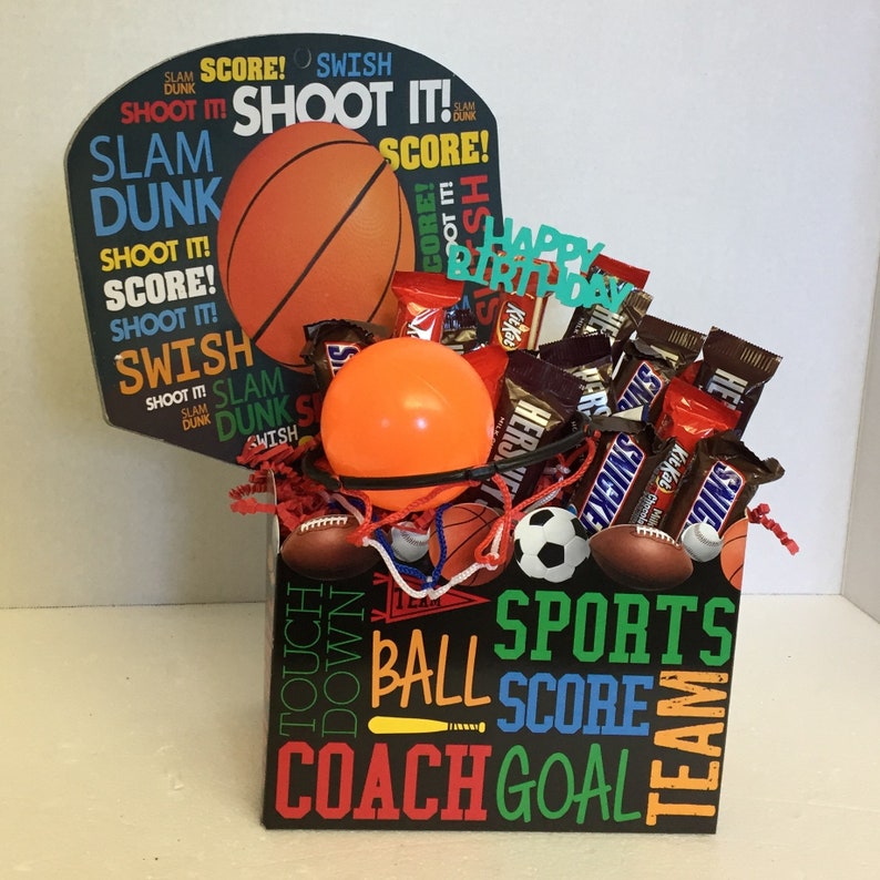Ultimate Sports Fan Candy Arrangement - Etsy