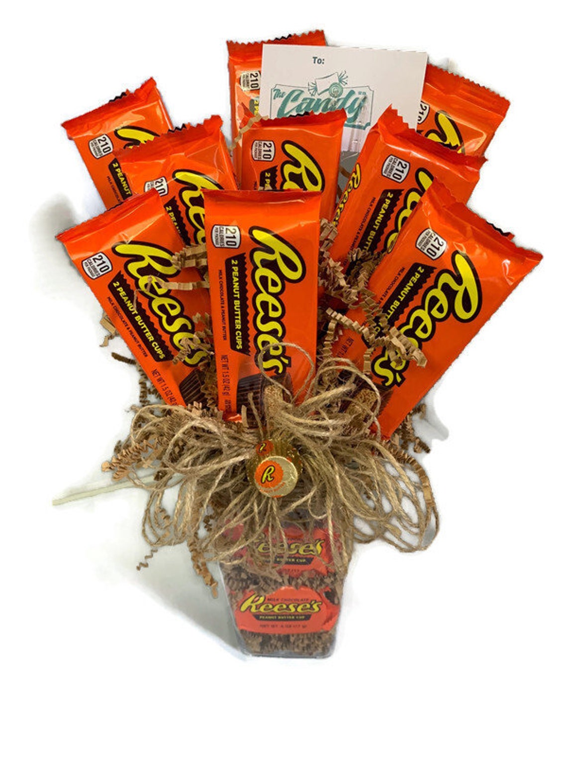 Reese's Bouquet Candy Arrangement - Etsy