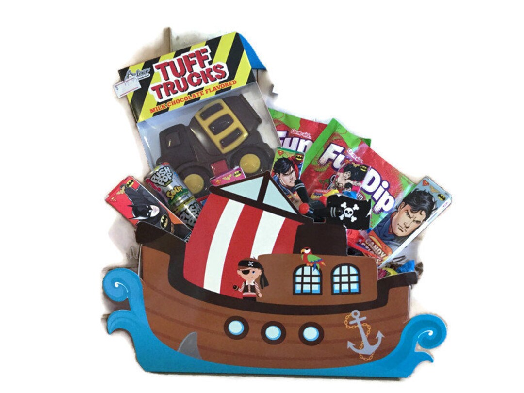 Pirate Ship Candy Arrangement - Etsy