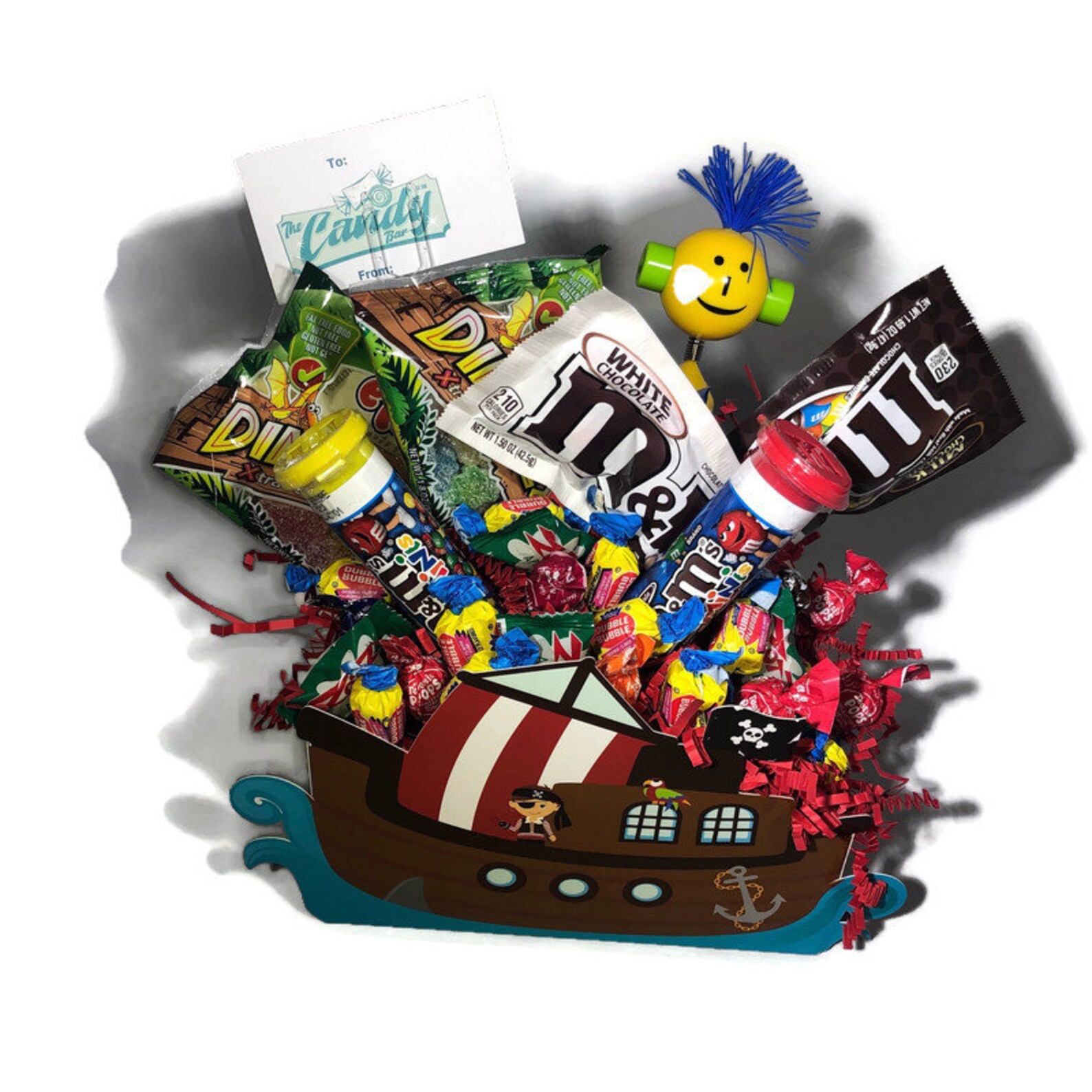 Pirate Ship Candy Arrangement Gift Box - Etsy