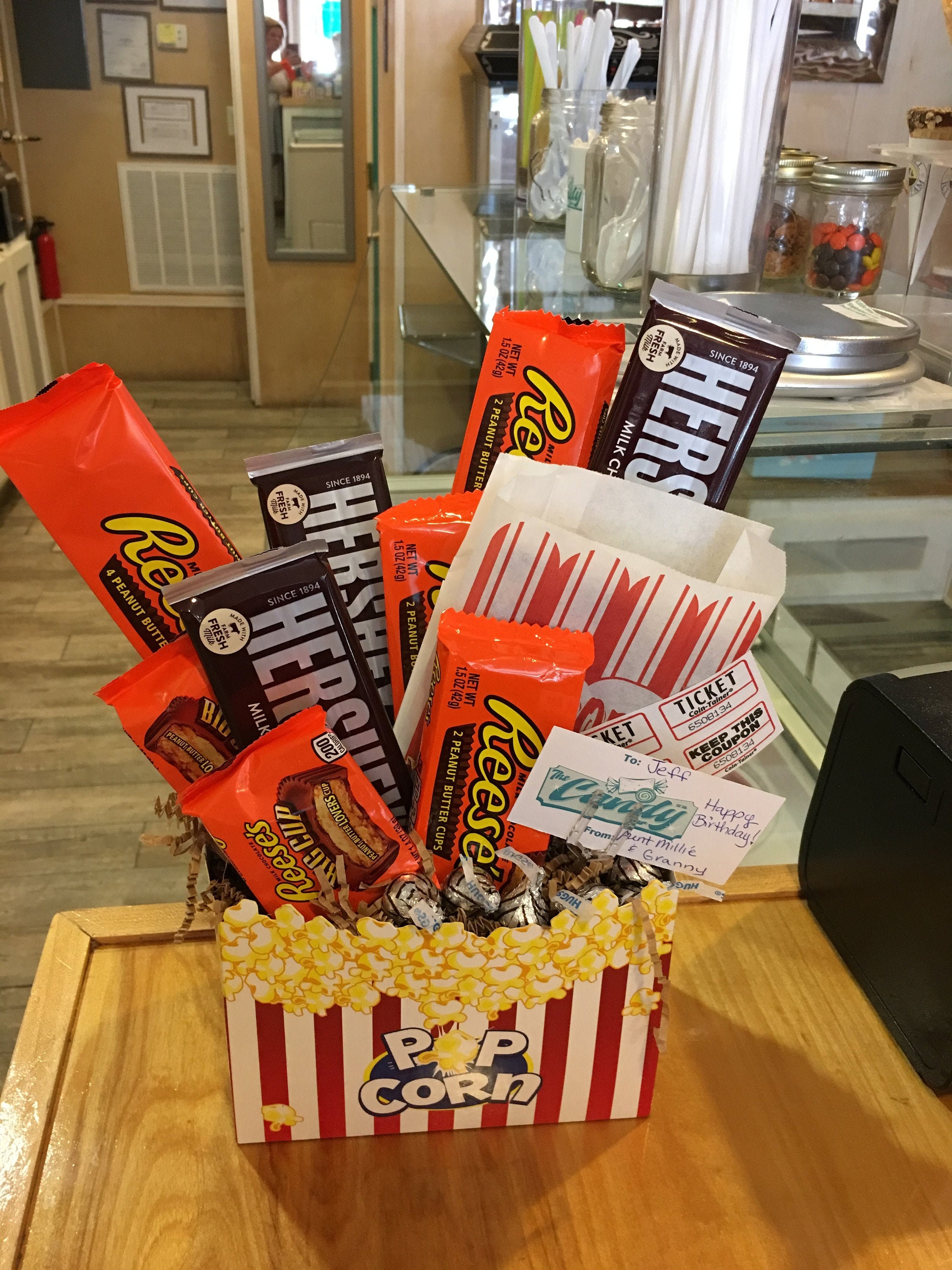 What's Popping Candy Arrangement Gift Box - Etsy