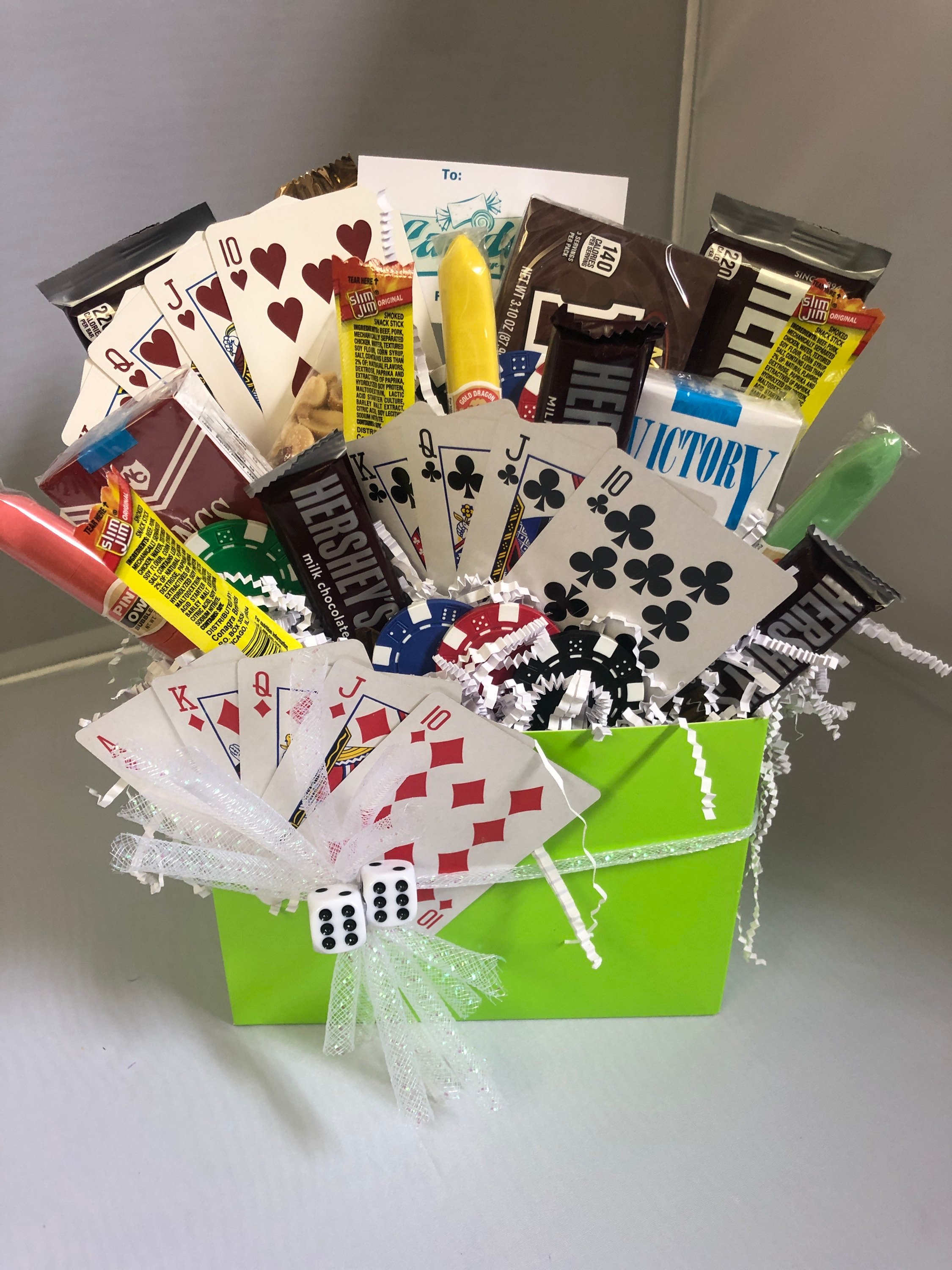 The Gambler Candy Arrangement - Etsy