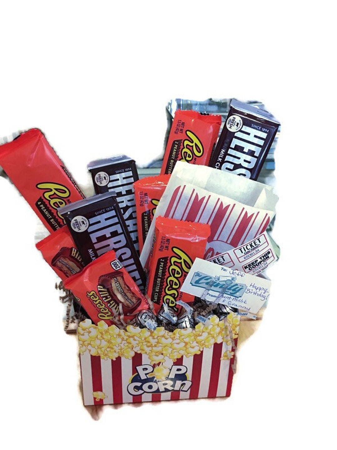 What's Popping Candy Arrangement Gift Box - Etsy