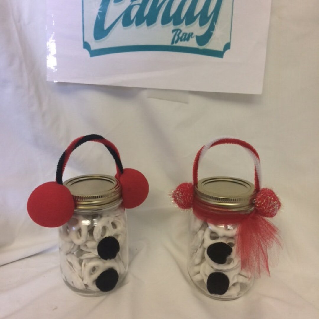 Snowman Jar - Christmas Candy Gift Candy Arrangement Centerpiece ...