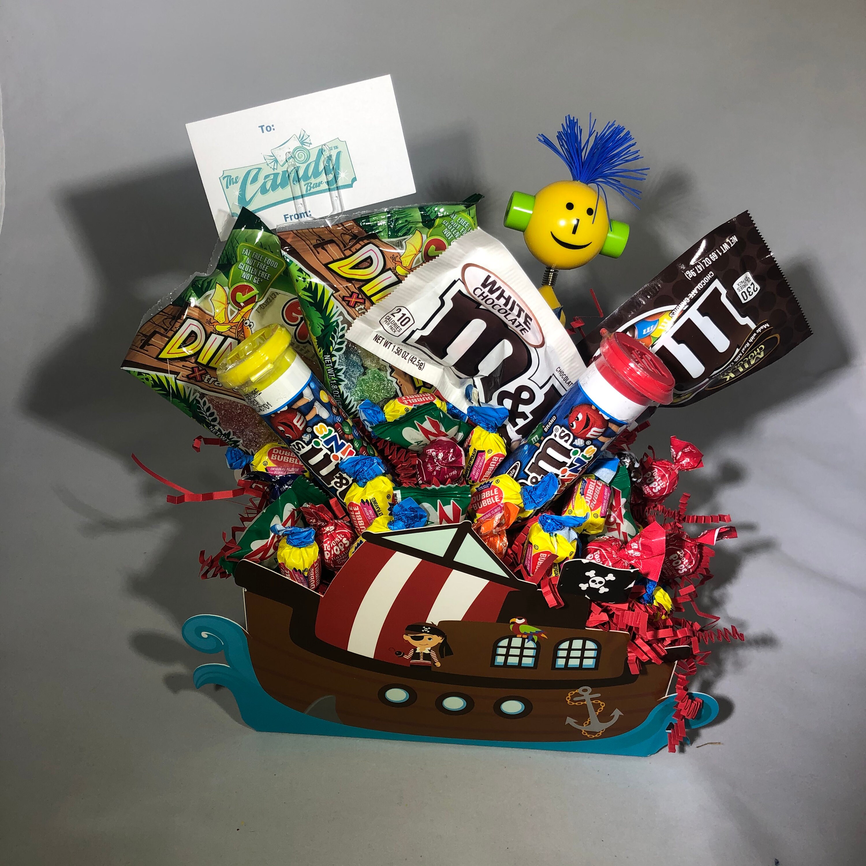 Pirate Ship Candy Arrangement Gift Box - Etsy