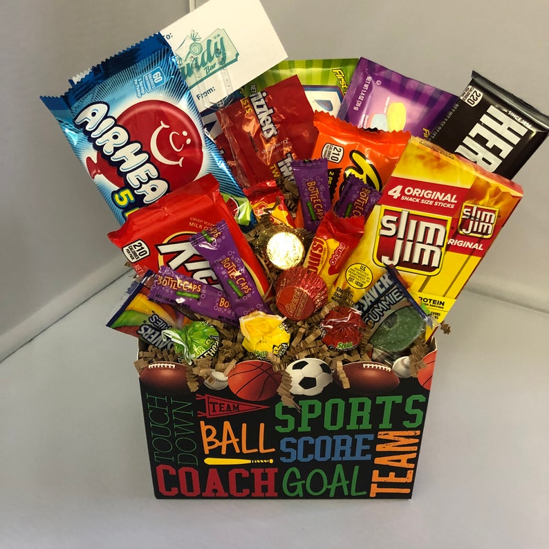 Ultimate Sports Fan Candy Arrangement - Etsy