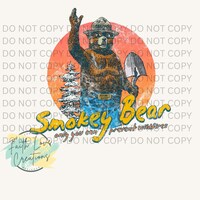 Smokey the Bear - Etsy