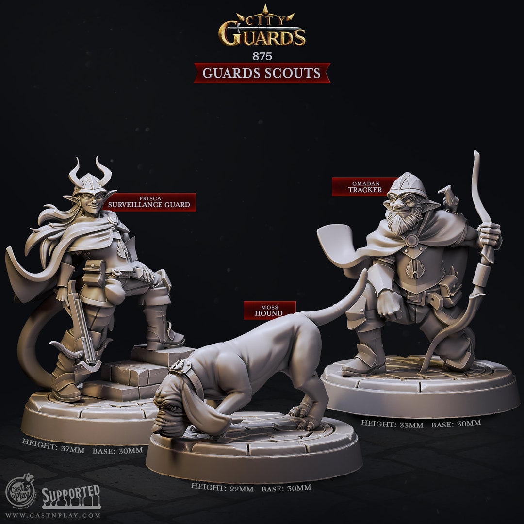 Guard Scouts by Cast N Play - Etsy