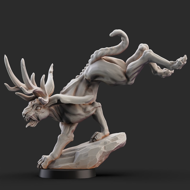 Jackalope Model for Dungeons and Dragons - Etsy
