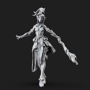 Spring Eladrin Miniature for Dungeons and Dragons - Etsy