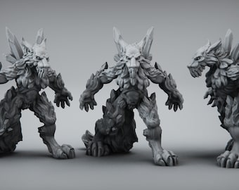 Ice Demon Wolf