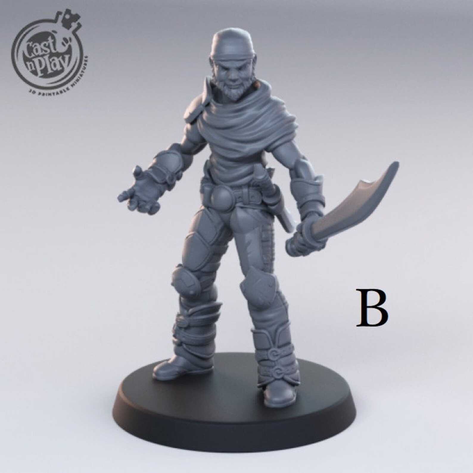 Human Bandits With Melee Weapons for Dungeons and Dragons - Etsy