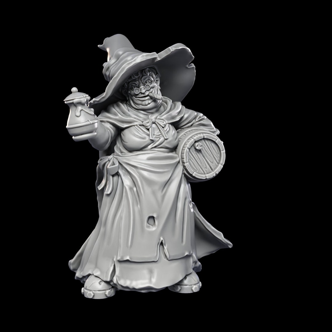 Granny Grog Model for Dungeons and Dragons - Etsy