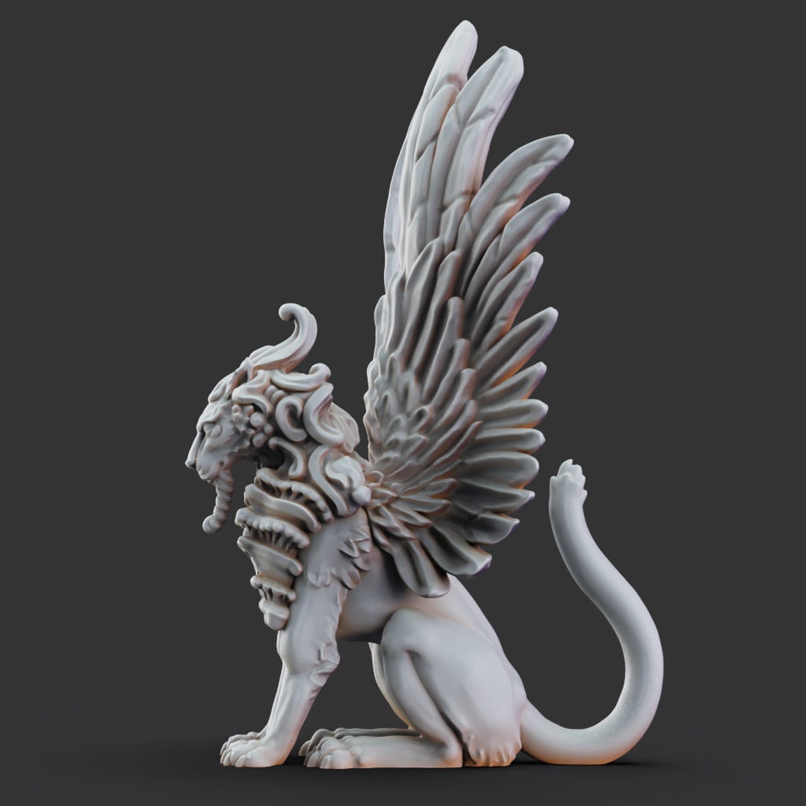 Androsphinx mau Model for Dungeons and Dragons - Etsy