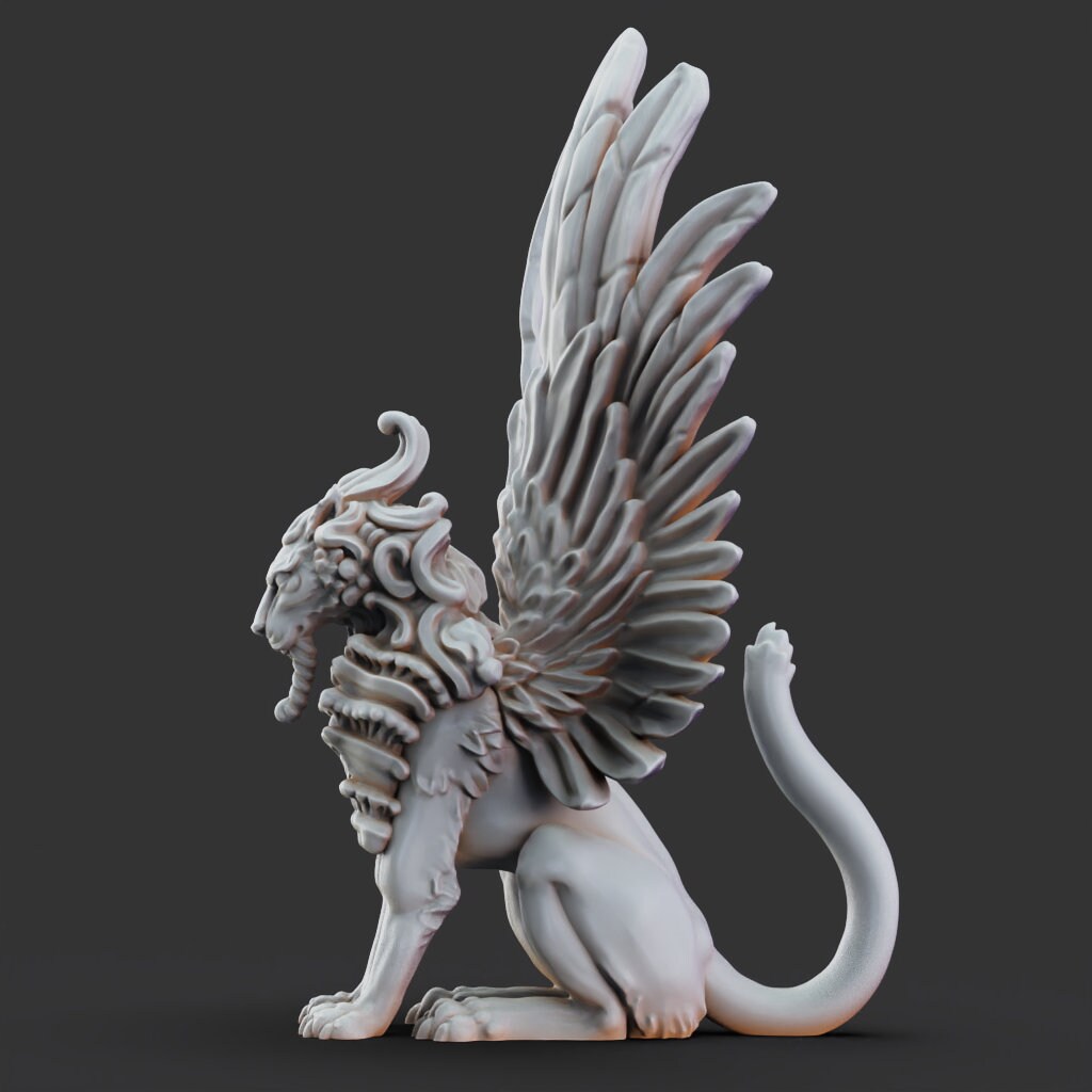 Androsphinx mau Model for Dungeons and Dragons - Etsy