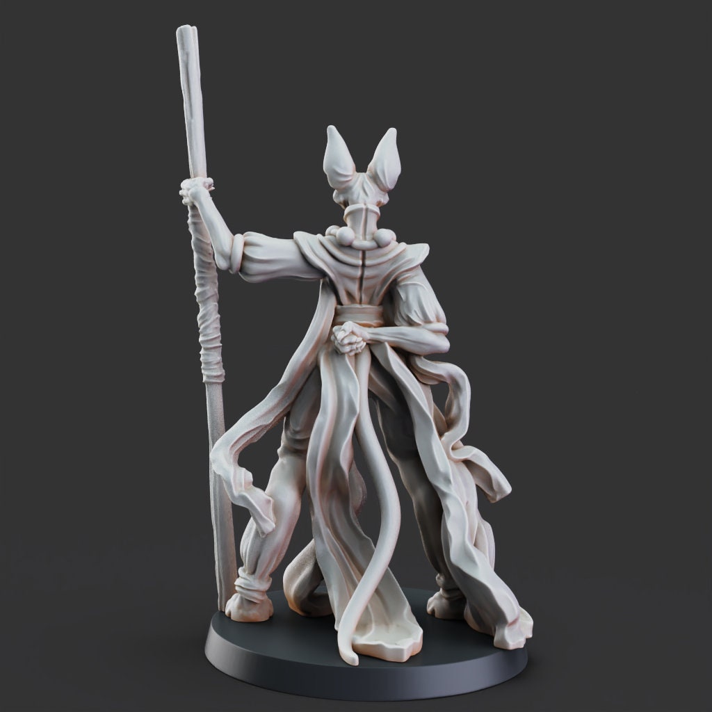 Tabaxi Monk master Mao Model for Dungeons and - Etsy