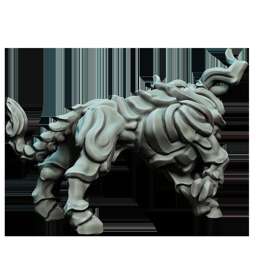 Gorgon Miniature for Dungeons and Dragons - Etsy