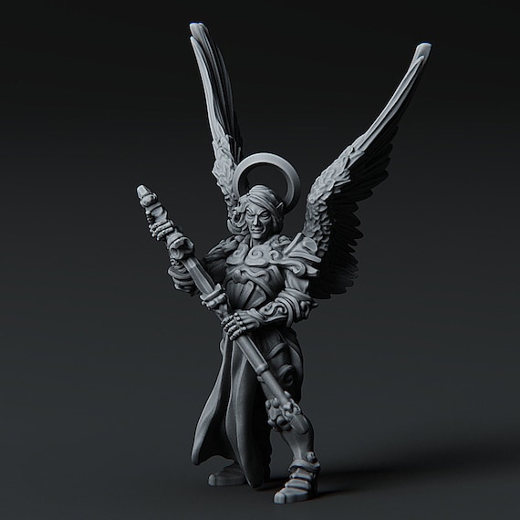 Deva Male Miniature for Dungeons and Dragons Pathfinder - Etsy