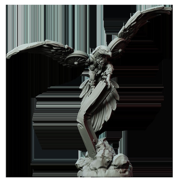 Steel Defender Miniature - Etsy